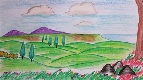 Countryside Drawing At Explore Collection Of