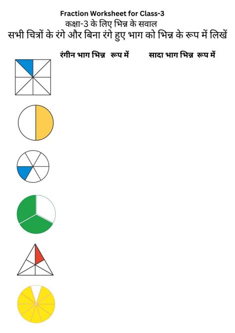 भिन्न के सवाल और Pdf भिन्न का जोड़ घटाना गुणा भाग Pdf Class 5 6 Pdf