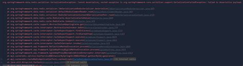 在spring与redis整合过程中出现 serializer serializationexception cannot