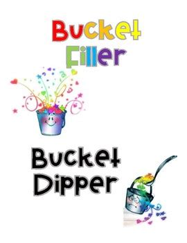 Bucket Filler Anchor Pieces Activitiy By Texas Teacher Toolbox
