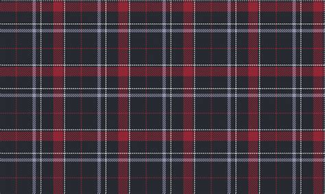 격자 무늬 네이비 빨강 파랑 흰색 직물 및 옷 스커트 담요 앞치마 또는 장식용 직물 디자인을위한 이음매없는 십자형 패턴 벡터 일러스트 레이 션 격자무늬에 대한 스톡 벡터