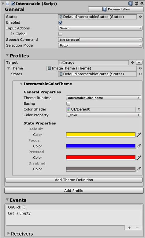 Interactablecolortheme Does Not Support Image Issue Microsoft Mixedrealitytoolkit