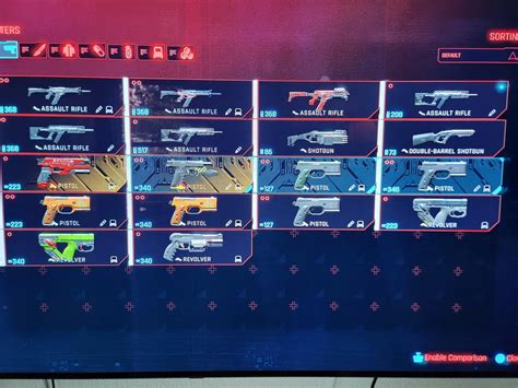Weapon Inventory Indicator Question R Cyberpunkgame