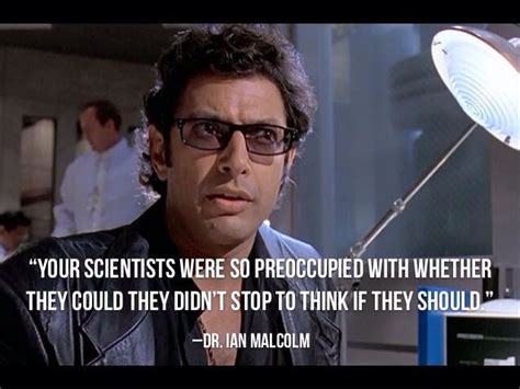 Jeff Goldblum Jurassic Park Quotes