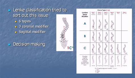 Lenke Classification And Selection Of Fusion Levels Vumedi