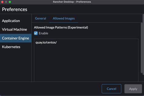 Rancher Desktopでイメージを取得する際のレジストリやリポジトリの制限を行う DevelopersIO