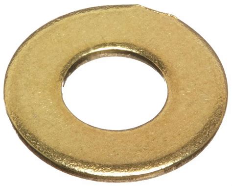 Polished Golden Brass Plain Washer Inner Diameter 3 Mm Round At Rs 35piece In Faridabad