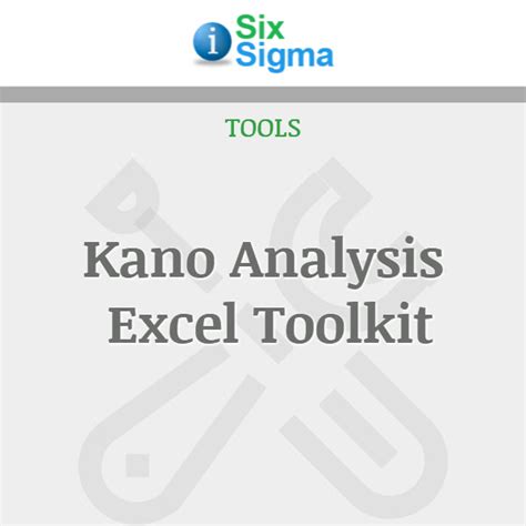 Kano Analysis Excel Toolkit Isixsigma