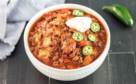 Smoked Chili Includes Over The Top Chili Instructions Smoked Chili