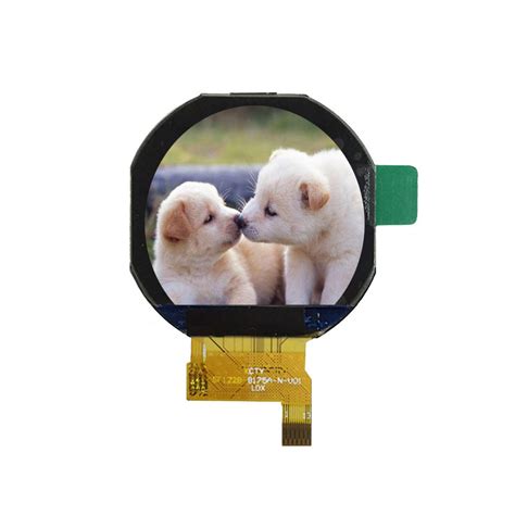 1 22 Inch 240 204 Ips Round Tft Lcd Screen Driver Ic St7789v Spi