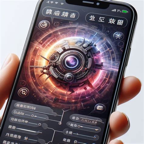 Language Translation App Interface With Text Input Language Se Stock Illustration