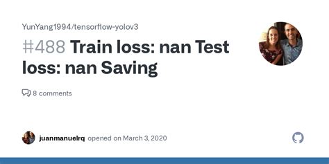 Train Loss Nan Test Loss Nan Saving Issue YunYang Tensorflow Yolov GitHub