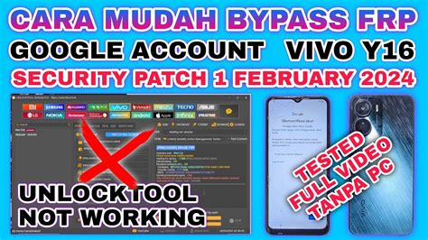 Cara Bypass Frp Akun Google Vivo Y Terbaru Tanpa Pc Fix Bypass Frp Vivo Y Latest Without