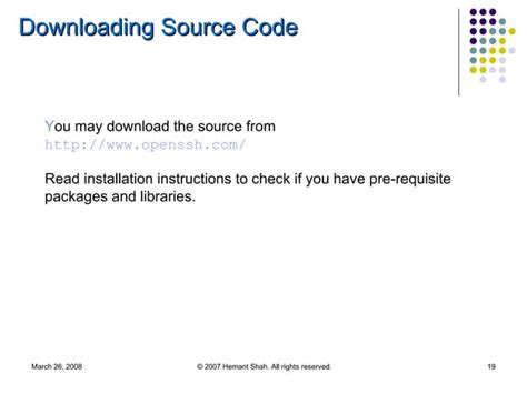Introduction To Ssh Ppt Operating Systems Computer Software And
