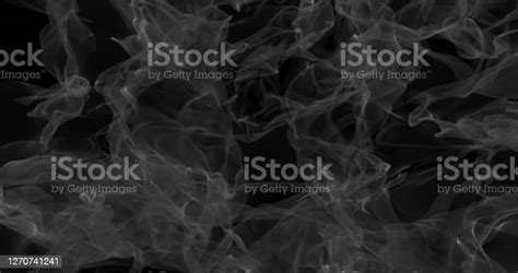 검은 색 배경에 떠있는 흰색 연기 드라이 아이스 연기 안개 추상 연기 구름 안개 배경 3d 일러스트레이션 0명에 대한 스톡 사진 및 기타 이미지 Istock