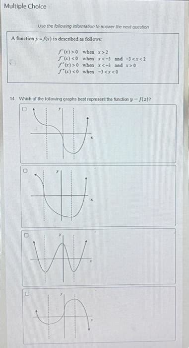 Solved A Function Yf X Is Described As Follows F X Chegg Com