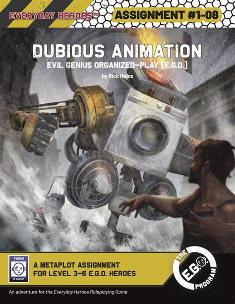 Redemption Assignment 08 Dubious Animation Ego Evil Genius Games