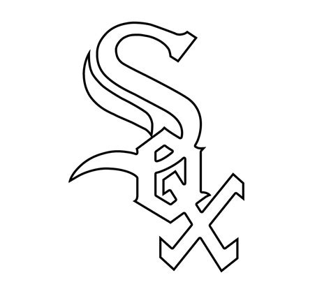 White Sox Free Coloring Pages