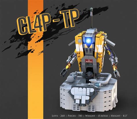 Lego Moc 26248 Claptrap Cl4p Tp Creator Basic Model Robot 2019 Rebrickable Build
