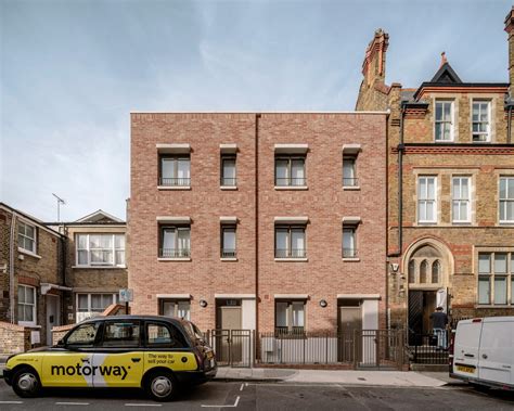 Bell Phillips Creates Cosway Street Housing Block With Fluted Brick Facades