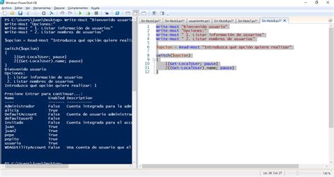 Solución Al Problema De Listar Usuarios Con Get Localuser Utilizando La Sentencia Switch En