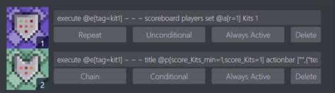 Player Detection And Distinguish Commands Command Blocks And