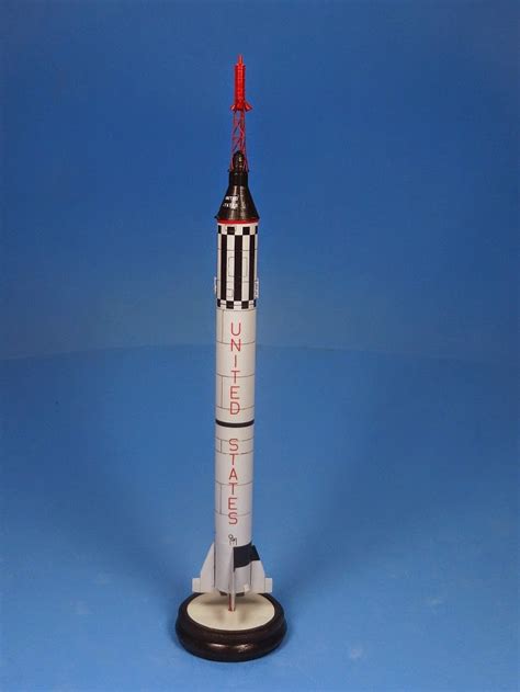Plastic Models On The Internet Spacecraft Vol6 Mercury Redstone Mr 3 Freedom 7