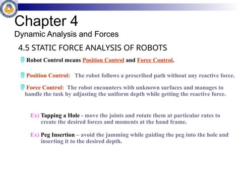 Chapter 4 Dynamic Analysis Dr Mustafa K Uyguroğlupptx