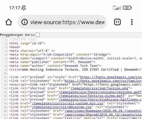 Cara Mudah Debugging Error Website Dengan Inspect Element