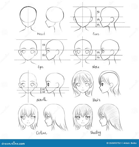 How To Draw A Anime Girl Step By Step For Beginners