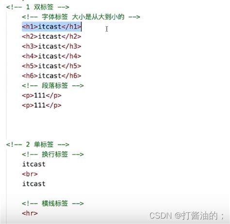 Html速成系列 Csdn博客