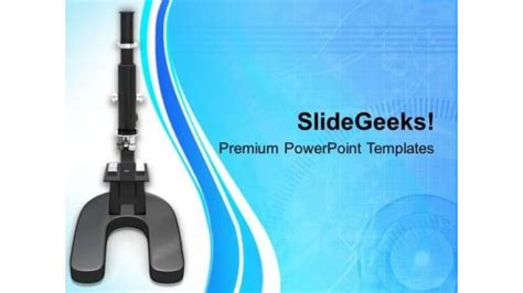 In Microscope Powerpoint Templates Slides And Graphics