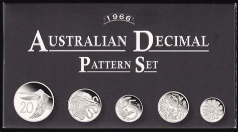 Australia 2009 Australian Decimal Pattern Silver Five Coin Set The