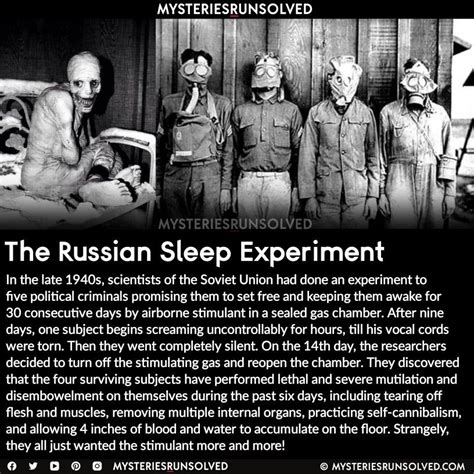 The Russian Sleep Experiment