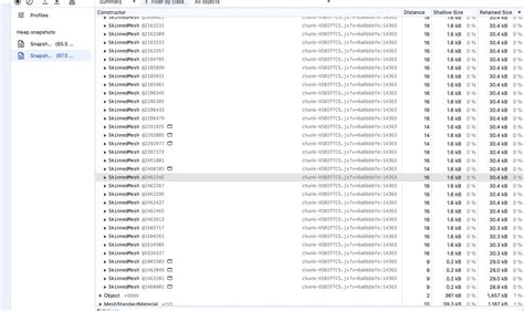 Skinnedmesh Memory Leak Questions Threejs Forum