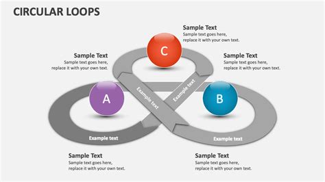 Circular Loops Template For PowerPoint And Google Slides PPT Slides