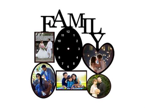 M17 Mdf Photo Frame Clock For T Size 5x7 Inch At In Kumbakonam