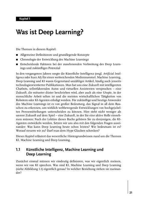 Mitp Verlag Deep Learning Mit Python Und Keras