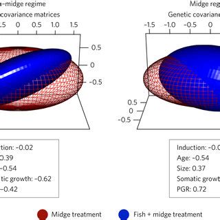 Genetic Variancecovariance Matrix Visualizations For Each Treatment Download Scientific