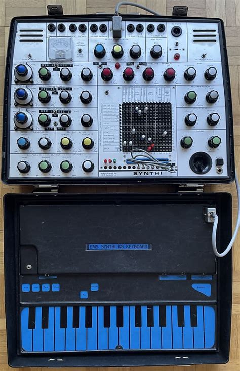 Ems Synthi Aks Synthesizer Mods The Modular In A Reverb