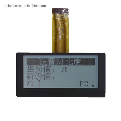 Tcc 18 Pin 8 Bit Parallel Interface Lcd Module 35 Inch 264x112 Cog
