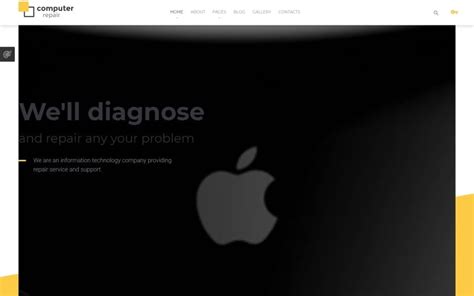 Computer Repair Joomla Template TemplateMonster