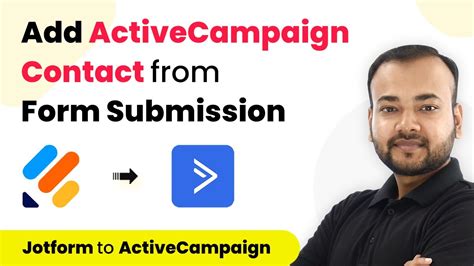 How To Add Activecampaign Contacts From New Jotform Submissions Using