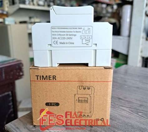 Programable Timer Switch In Pakistan Fes Timer Dhc30a Fiaz Electrical Solutions