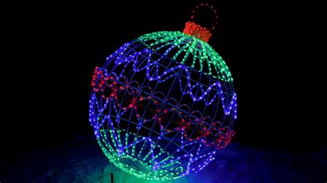 Светящийся новогодний шар С новым Годом Youtube