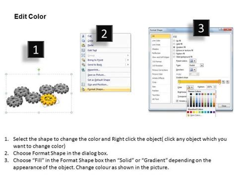 PowerPoint Layout Sales Gears Process Ppt Designs