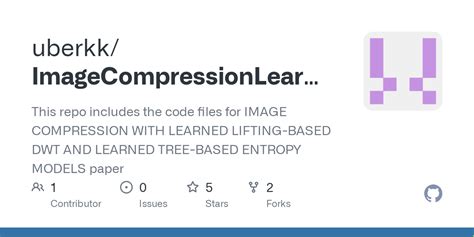 github uberkk imagecompressionlearnedliftingandlearnedtreebasedmodels