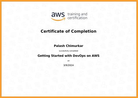 Palash Chimurkar On Linkedin Devops Aws Certification