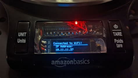 Wifi Smart Scale W Arduinoesp32 Kitchen Scale Load Cell