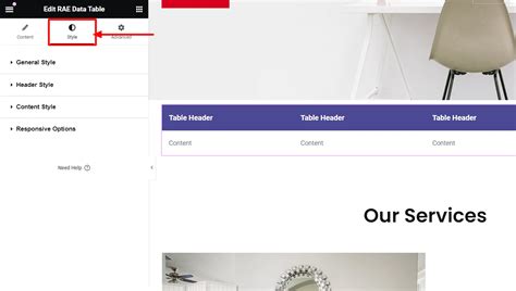 How To Create A Data Table In Wordpress With Elementor